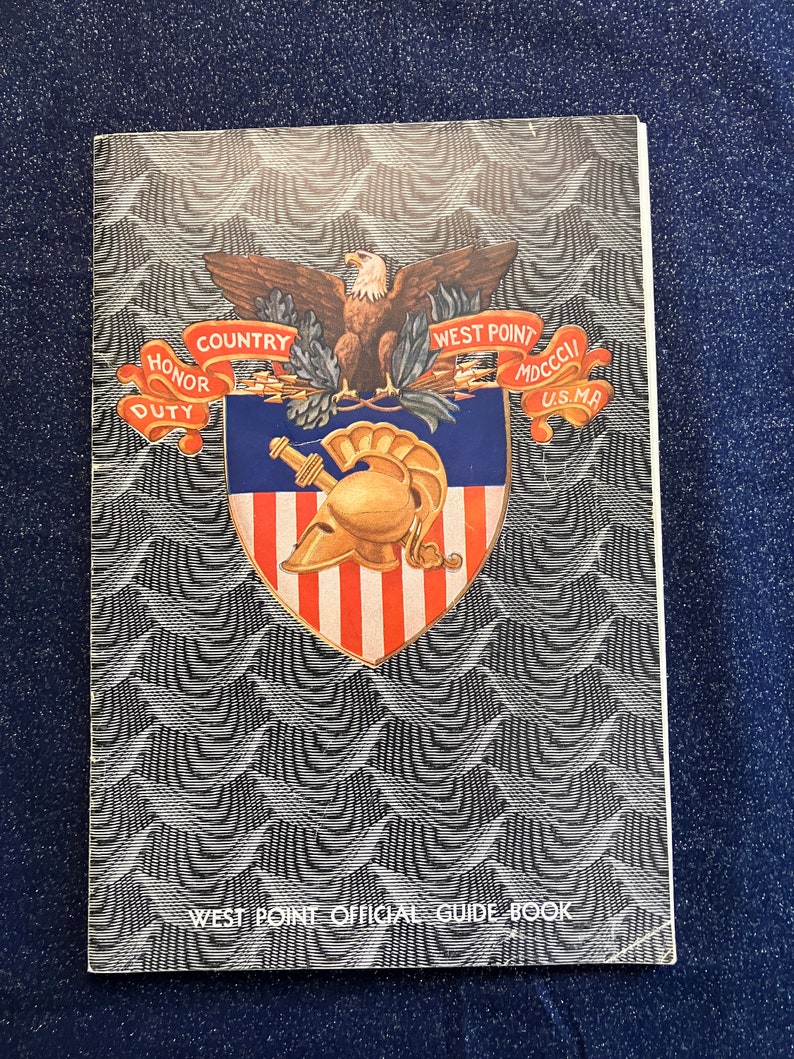 West Point Official Guide Book Booklet - Etsy