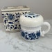 Vintage Avon Delft Blue Jar. 1970s Nostalgia, Bathroom, Kitchen ...