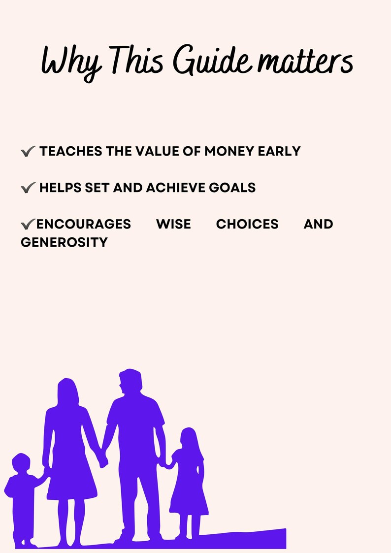 Money Mindset for Kids | Financial Education Guide for Parents | Teach ...