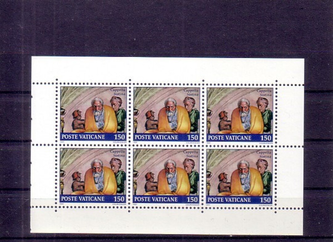 Sistine Chapel | Vatican | Postage Stamps - Etsy