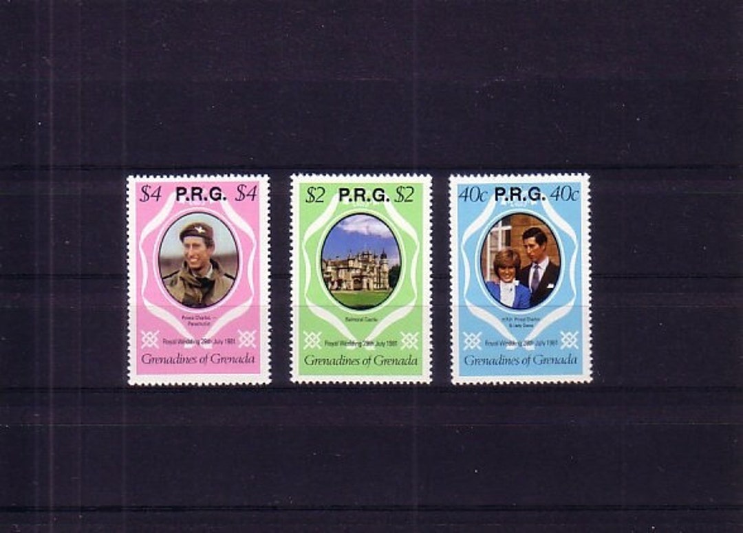 Lady Di Lady Diana Prince Charles Stamps - Etsy