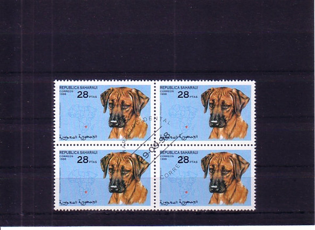Rhodesian Ridgeback Dogs Stamps - Etsy