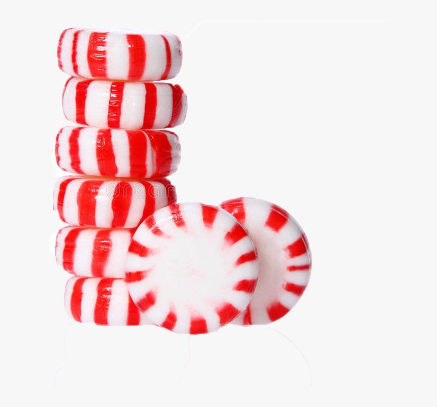 Peppermint Border Clipart