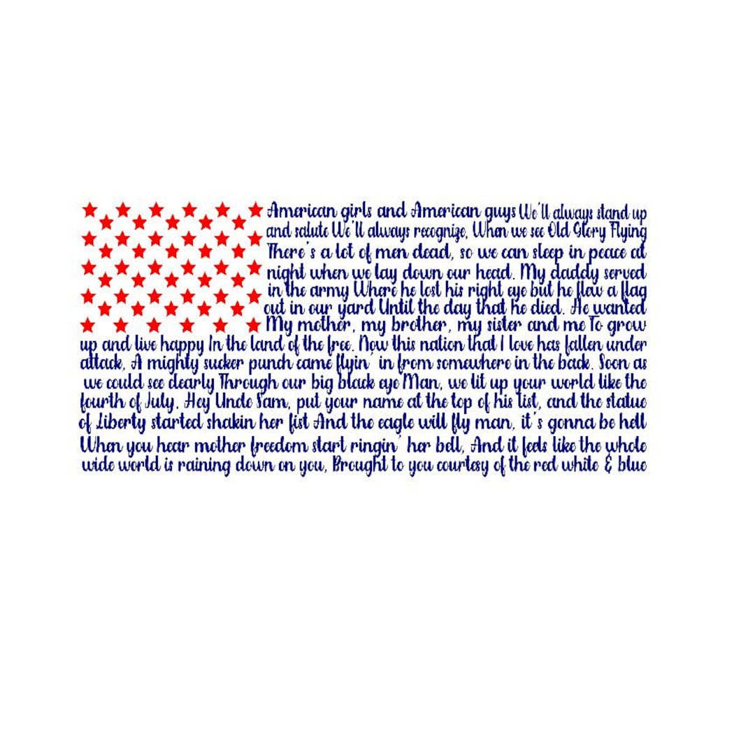 Courtesy of the Red White and Blue - Etsy