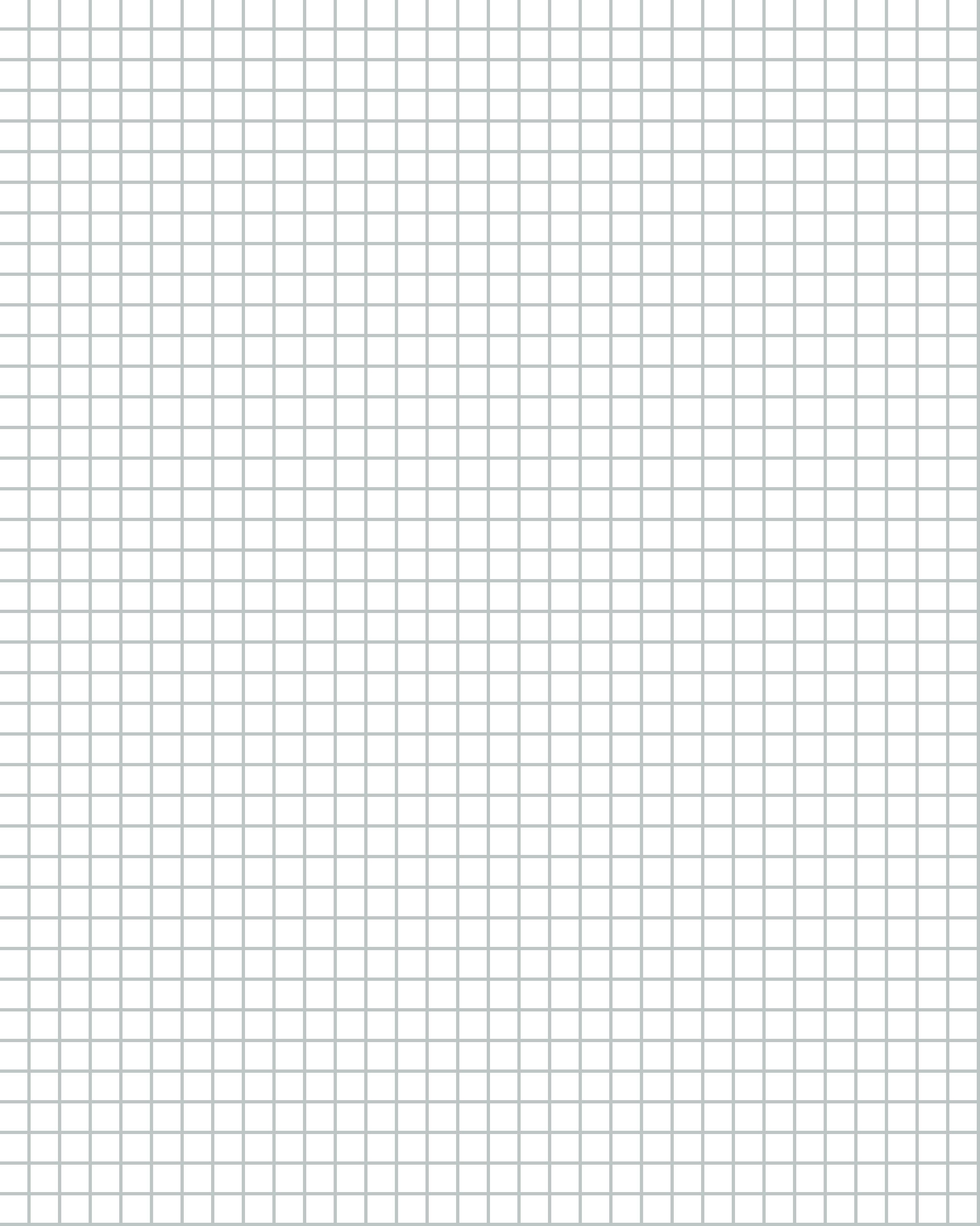 8x10 Graph Paper .25 Inch Digital File - Etsy