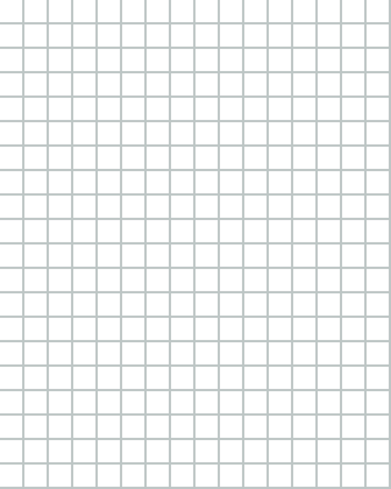 8x10 Graph Paper 50 Inch Digital File Etsy