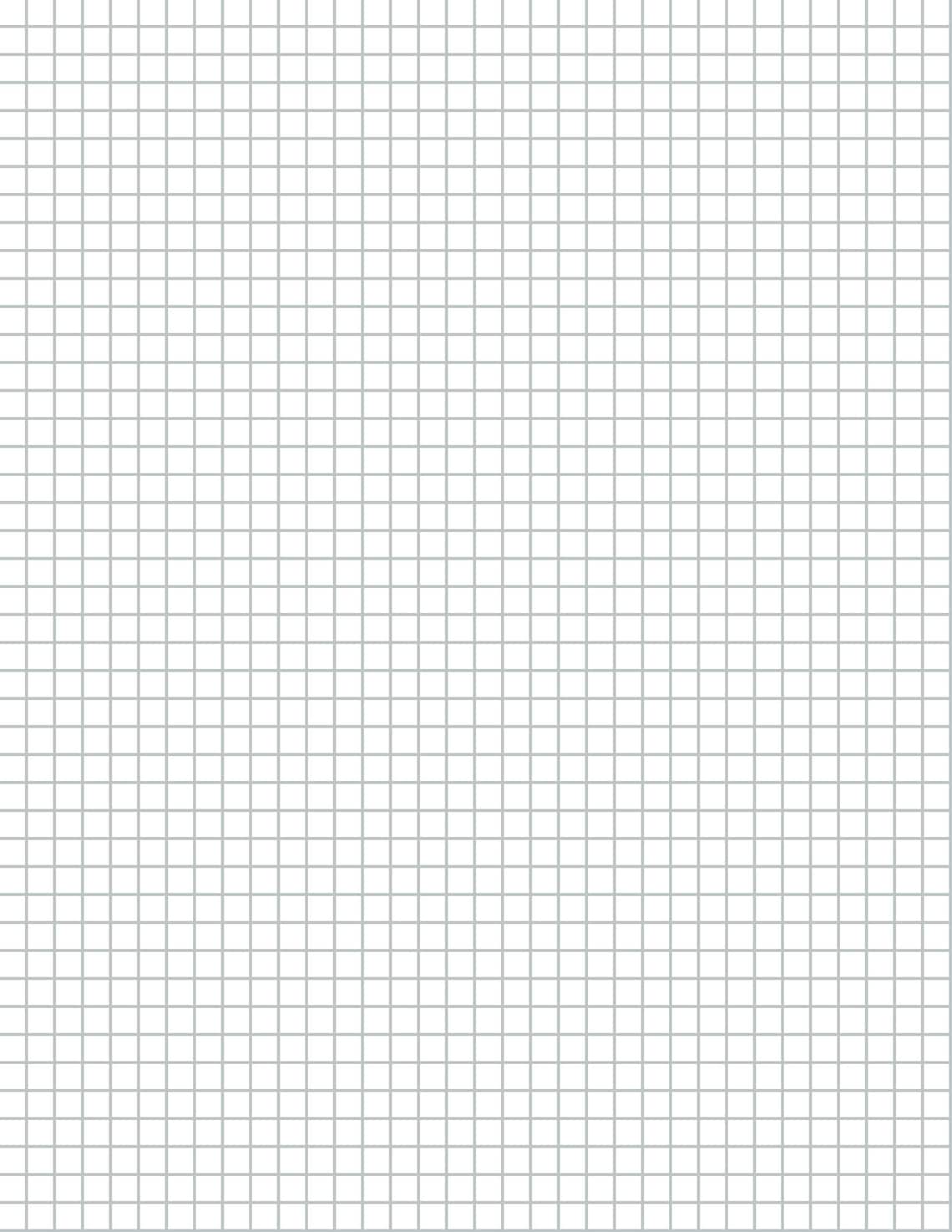 8.5x11 Graph Paper .25 Inch Digital File - Etsy
