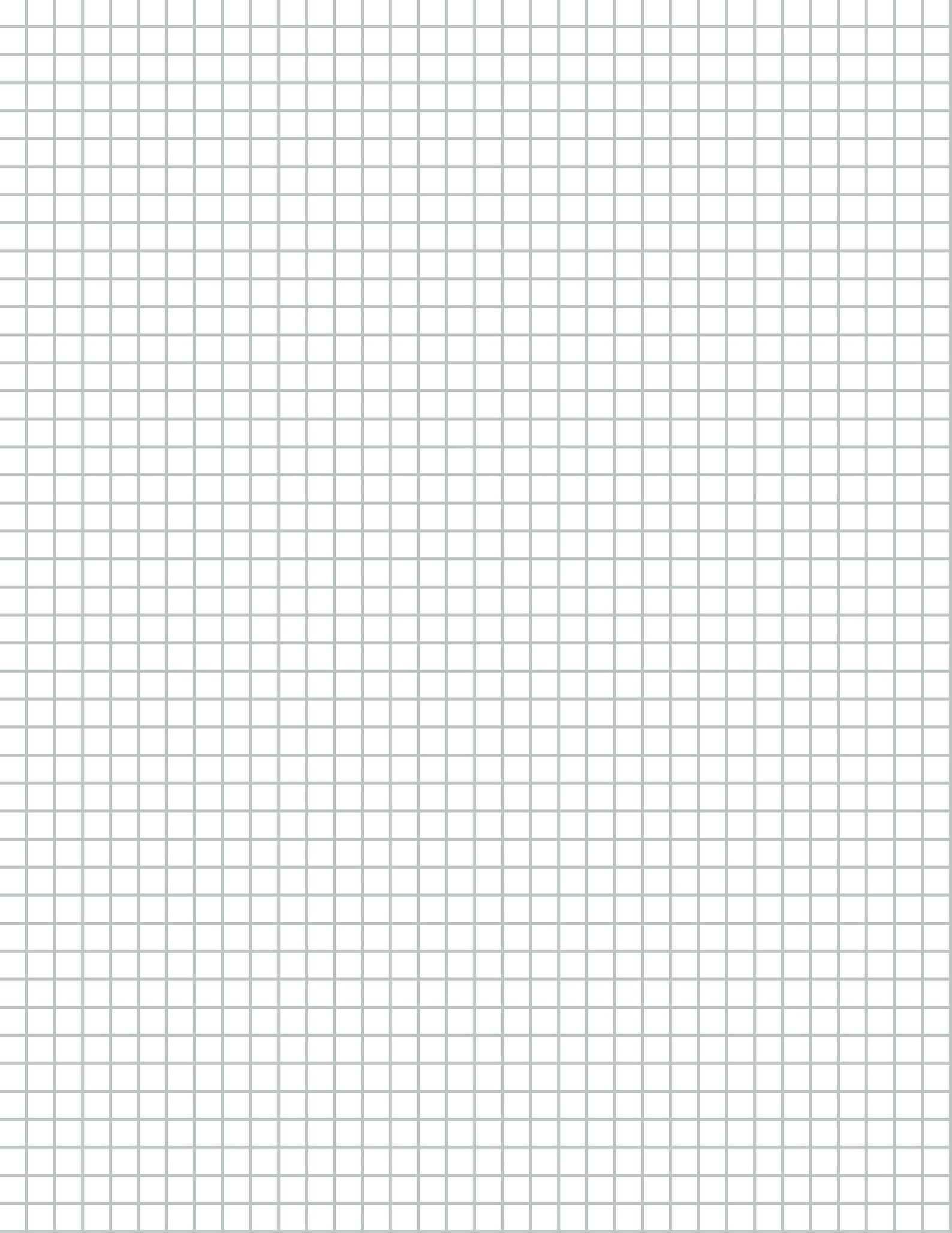 8.5x11 Graph Paper .25 Inch Digital File - Etsy