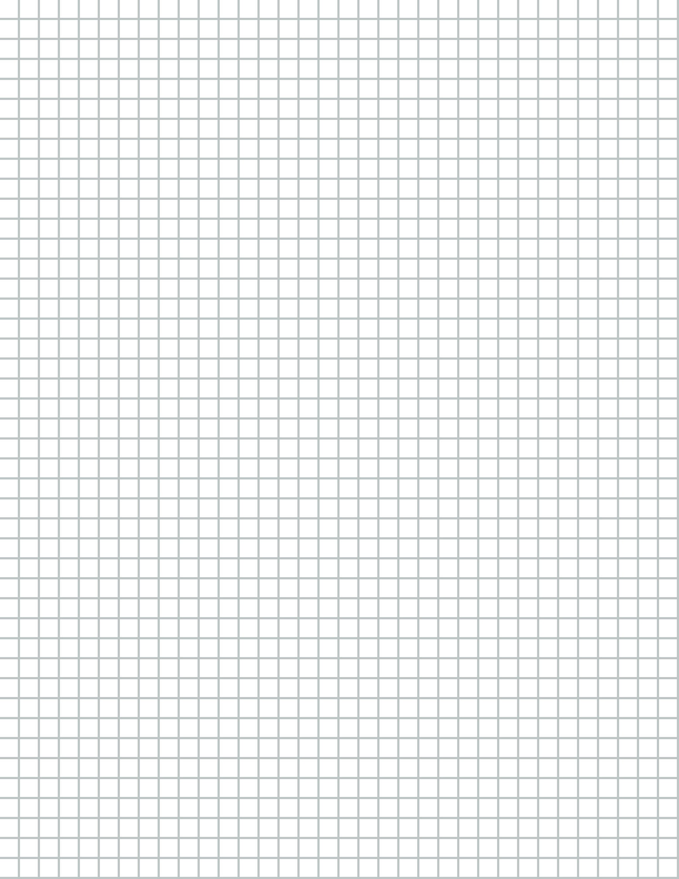 8.5x11 Graph Paper .25 Inch Digital File - Etsy