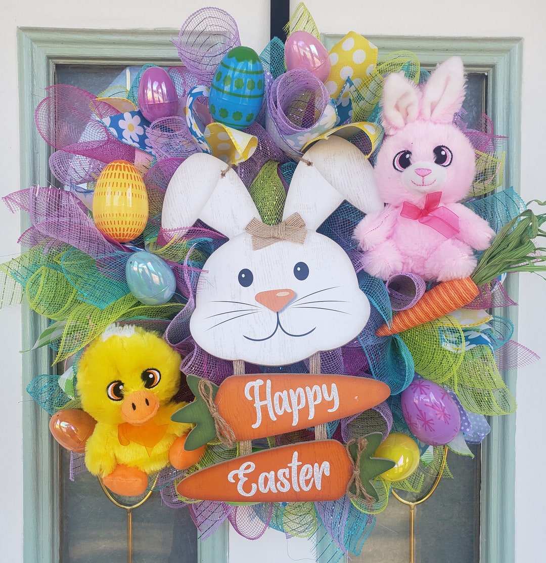 Deluxe Easter Wreath - Etsy