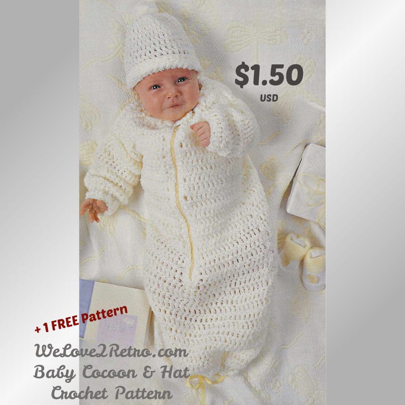 Crochet Baby Cocoon - Etsy