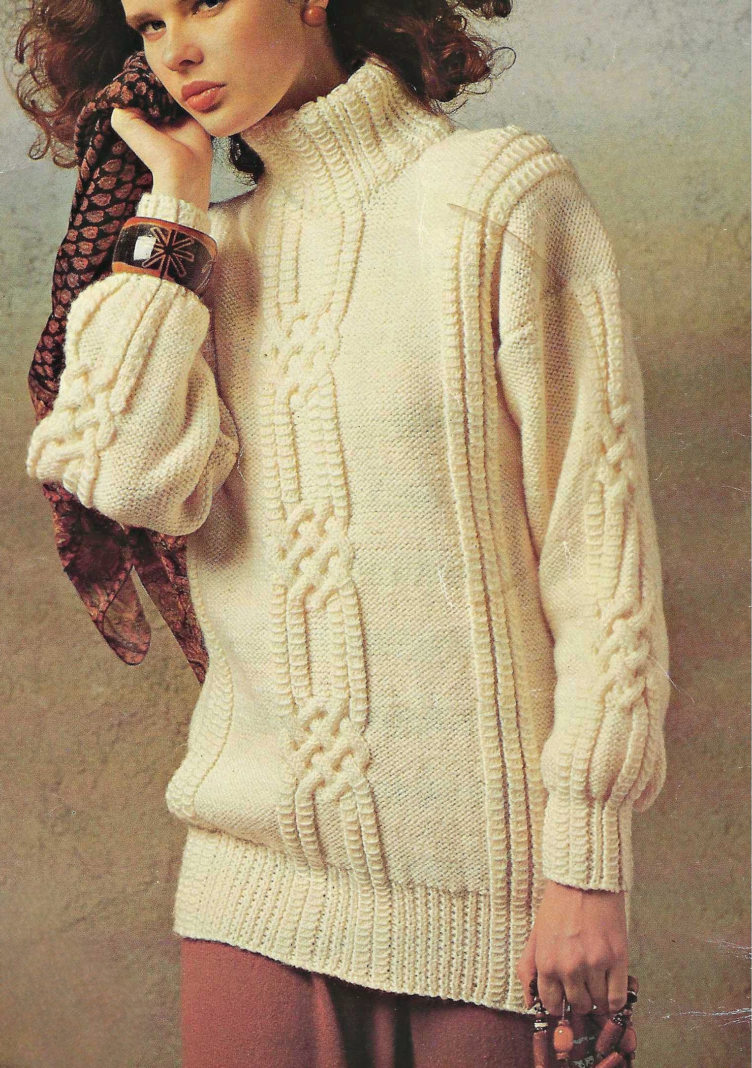 BUNDLE SPECIAL: 4 Knitting Patterns. Pullover Pattern, Sweater to Knit, Beginners Knitting ...