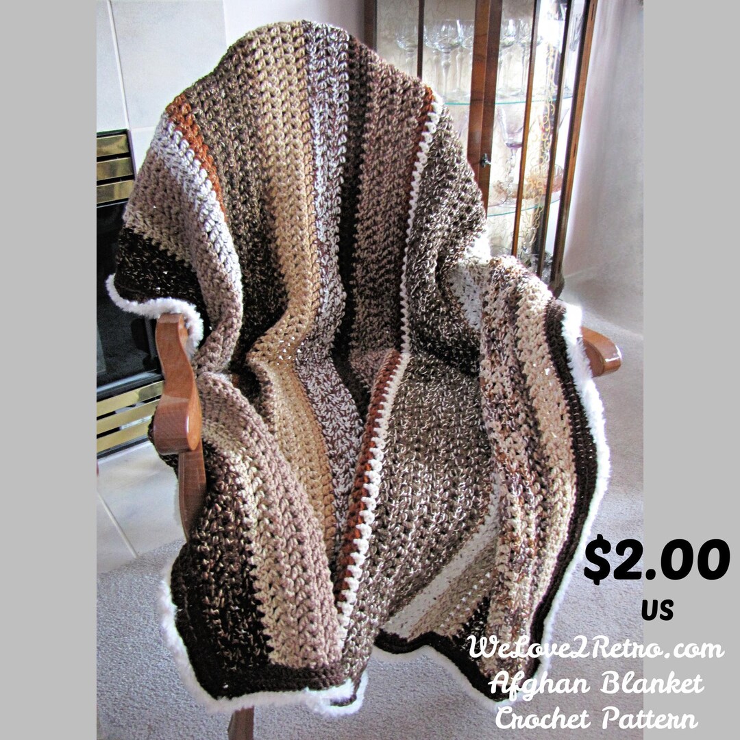162-2 Scrap Yarn Afghan Crochet Patterns + ((1 FREE CROCHET PATTERN ...
