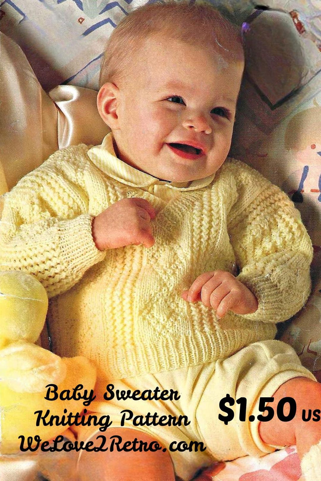 427 Cozy Baby's Sweater Knitting Pattern +1 FREE PATTERN, Knitting for ...