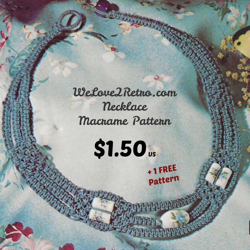 Free Macrame Pattern - Etsy