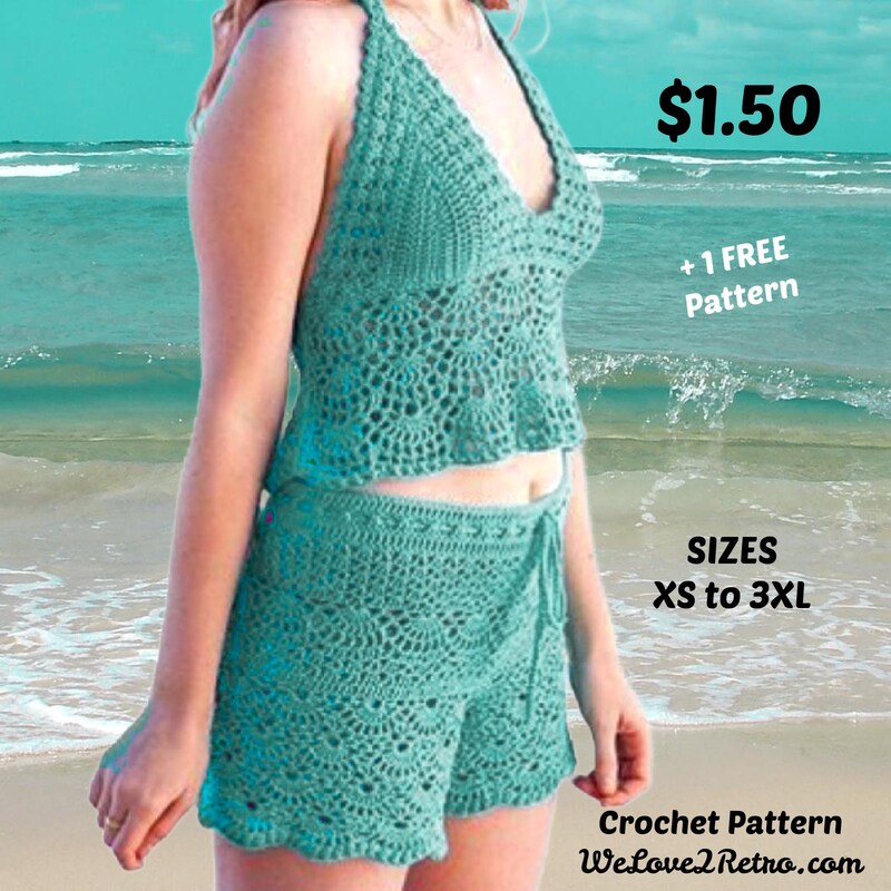 Crochet Tankini - Etsy