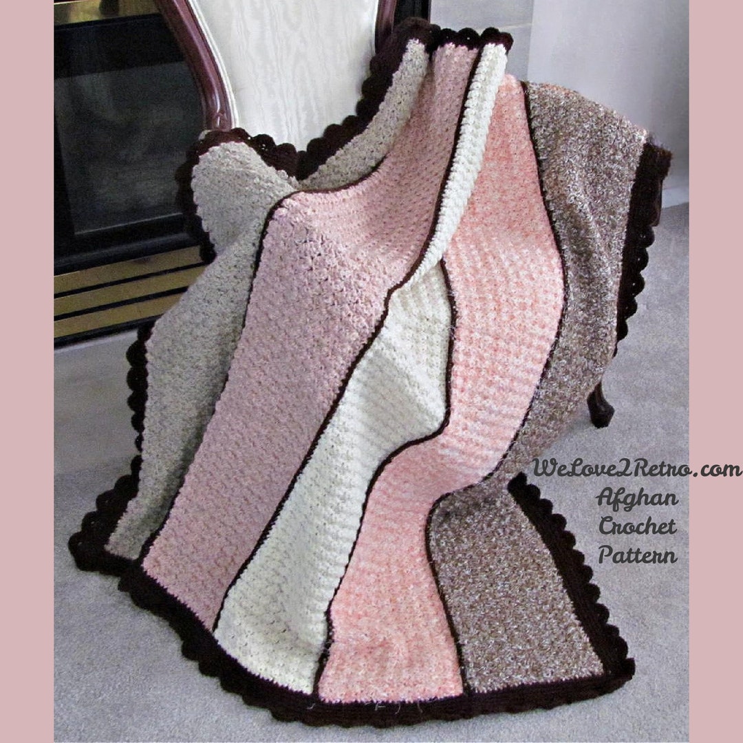 328-2 MY DESIGN Afghan Crochet PATTERN. Blanket Cochet Pattern. - Etsy ...