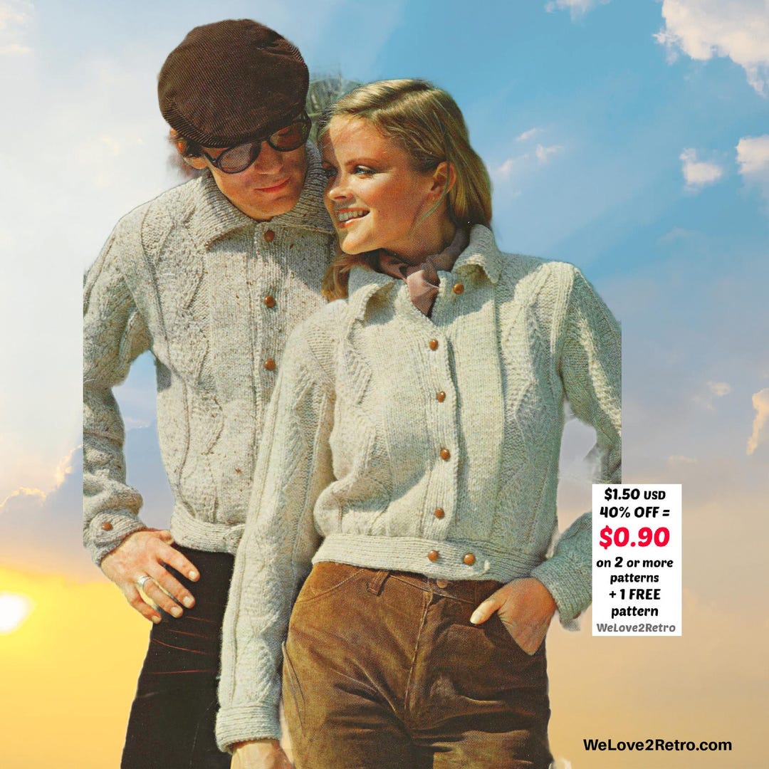 Unisex Jacket Knitting Pattern PDF – Cardigan Coat, Cozy Boho Coatigan ...