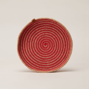 Cotton Rope Tray Versatile Entryway & Bedside Organizer Stylish Catch ...