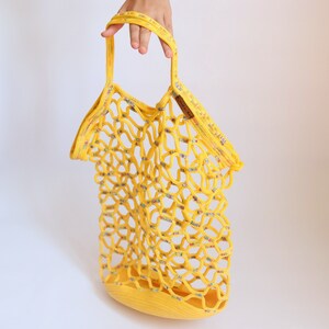 Mesh Bag ,polipropilen Yarn Shopping Bag, Yellow Mesh Bag, the Market ...