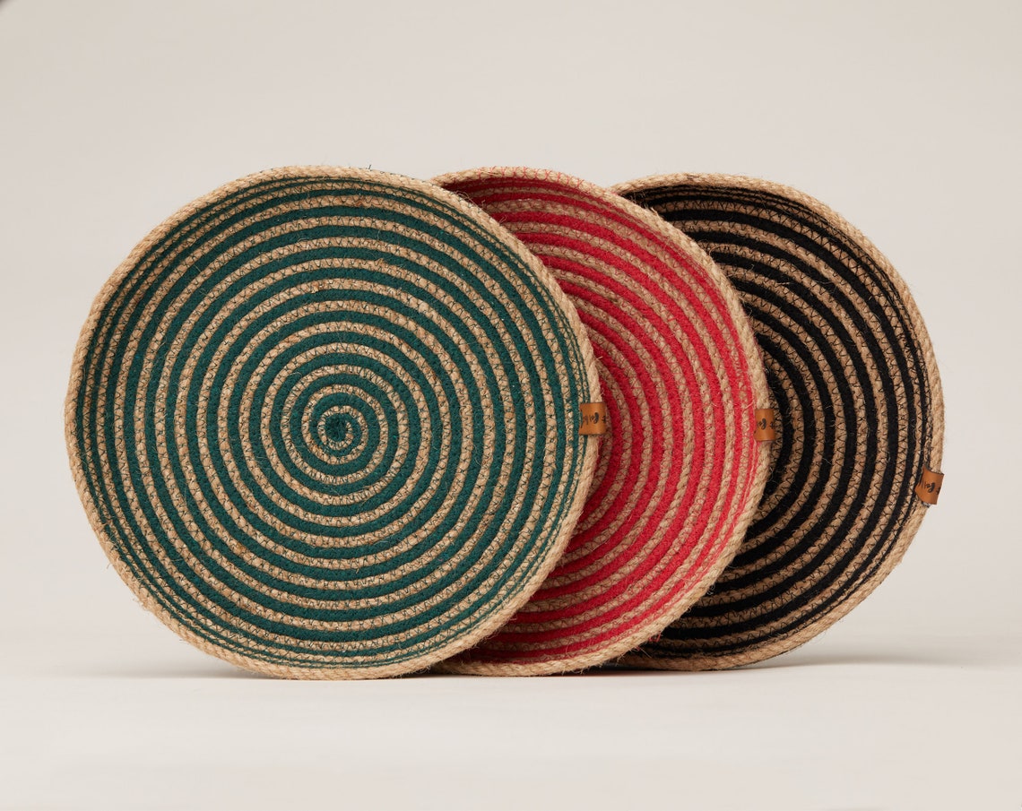 Cotton Rope Tray Versatile Entryway & Bedside Organizer Stylish Catch ...