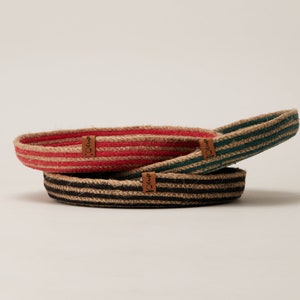 Cotton Rope Tray Versatile Entryway & Bedside Organizer Stylish Catch ...