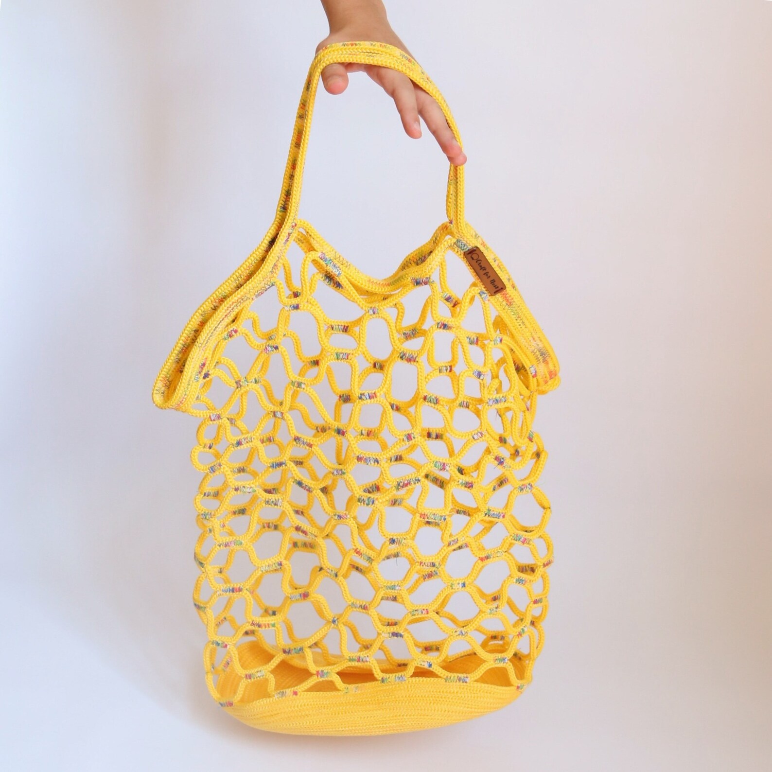 Mesh Bag ,polipropilen Yarn Shopping Bag, Yellow Mesh Bag, the Market ...