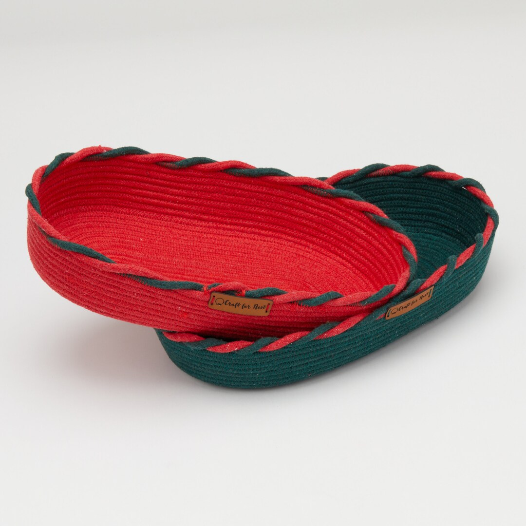Handmade Weaved Bread Basket | Basket for Bread | Weaved Basket ...