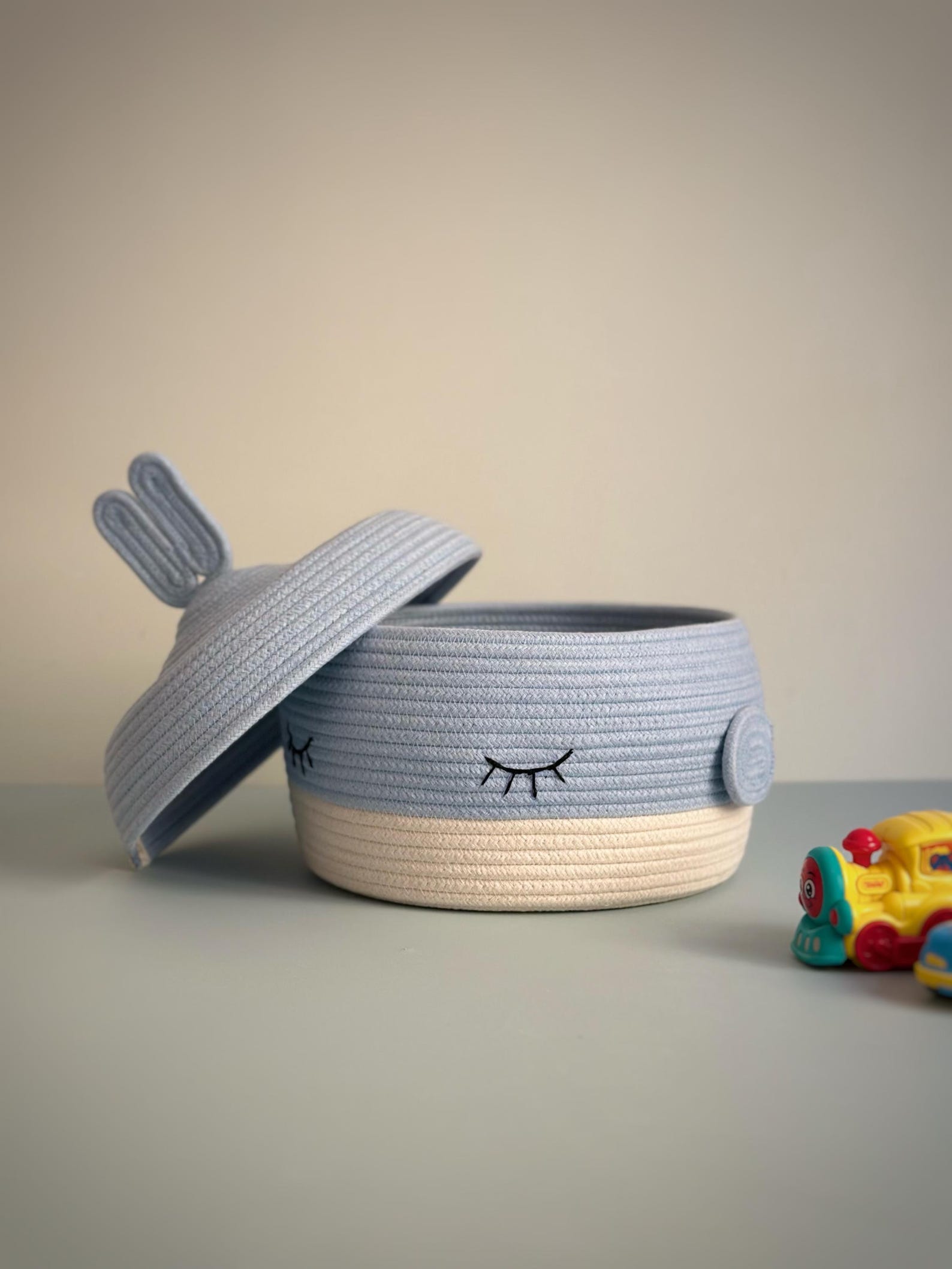 Handmade Whale Basket , Toy Basket , Handmade Cotton Rope Memory Basket ...