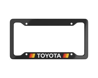Toyota Retro License Plate Frame - Etsy