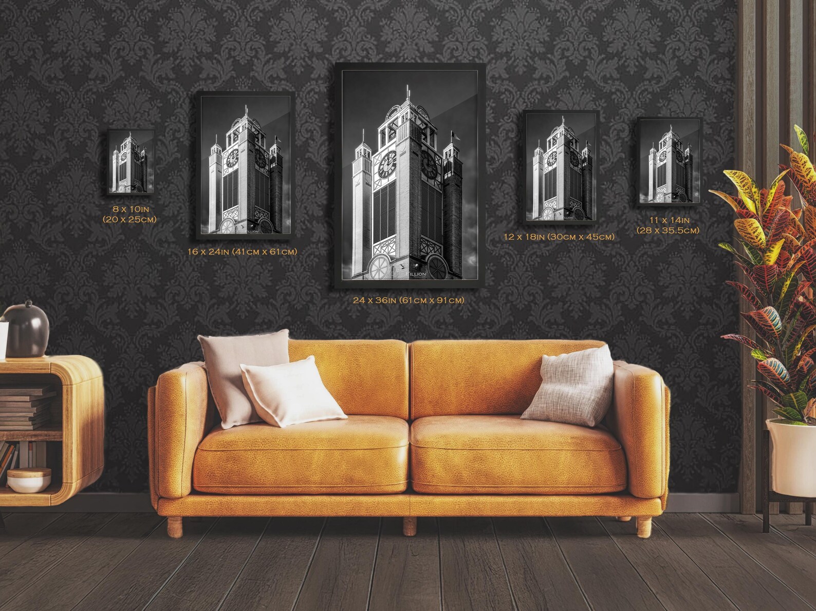 Hamilton / Facades of Hamilton / City Centre Clock Tower - Etsy