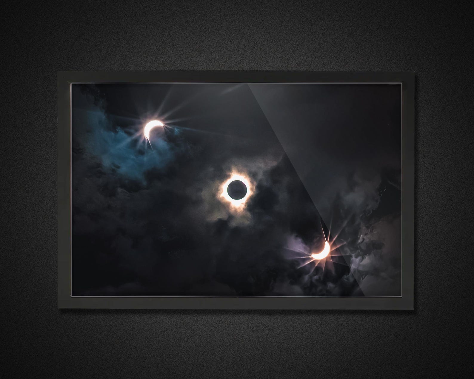 Hamilton / Total Solar Eclipse of 2024 - Collage - Etsy