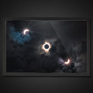 Hamilton / Total Solar Eclipse of 2024 - Collage - Etsy