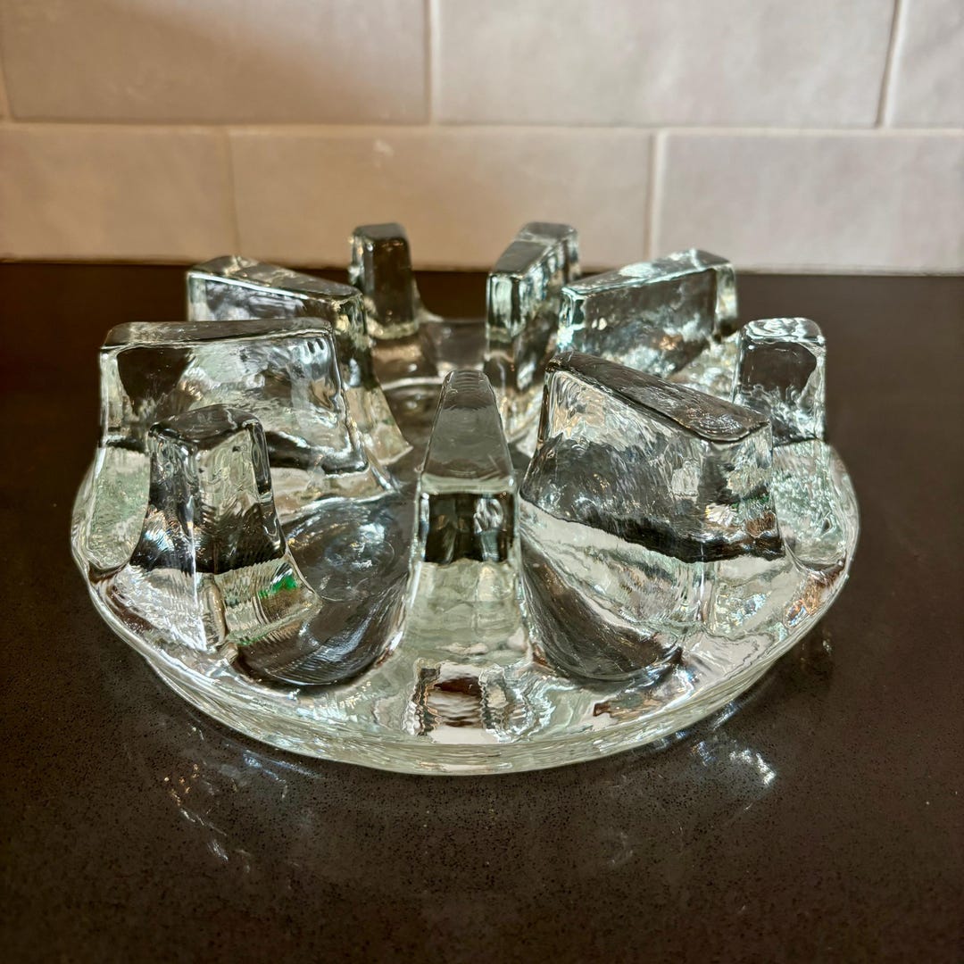 Vintage Chantal Glass Grande Stand Teapot Warmer Trivet - Etsy