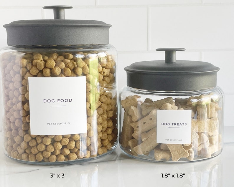 Pet Supply Labels Dog Food Labels Cat Food Labels Home - Etsy
