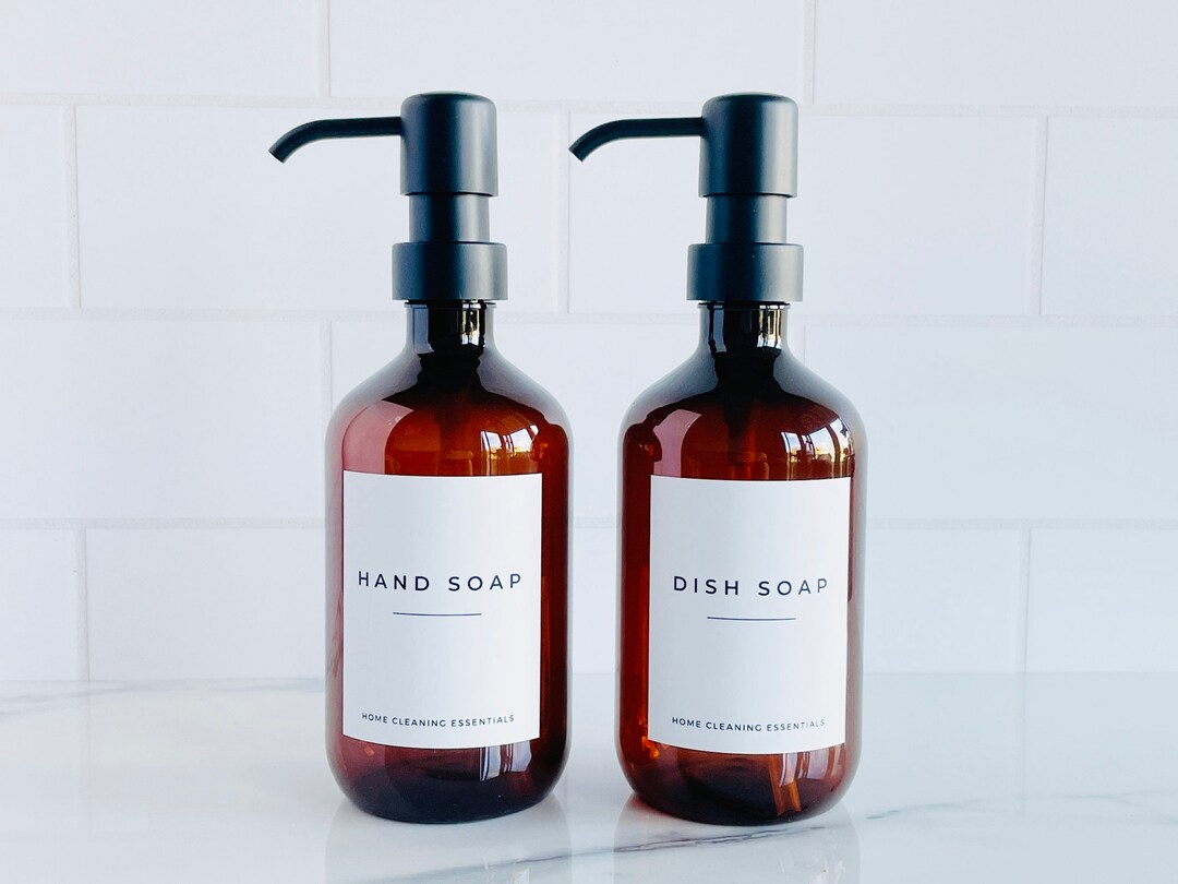 Home Cleaning Labels Home Organization Labels Water & Oil Resistant ...