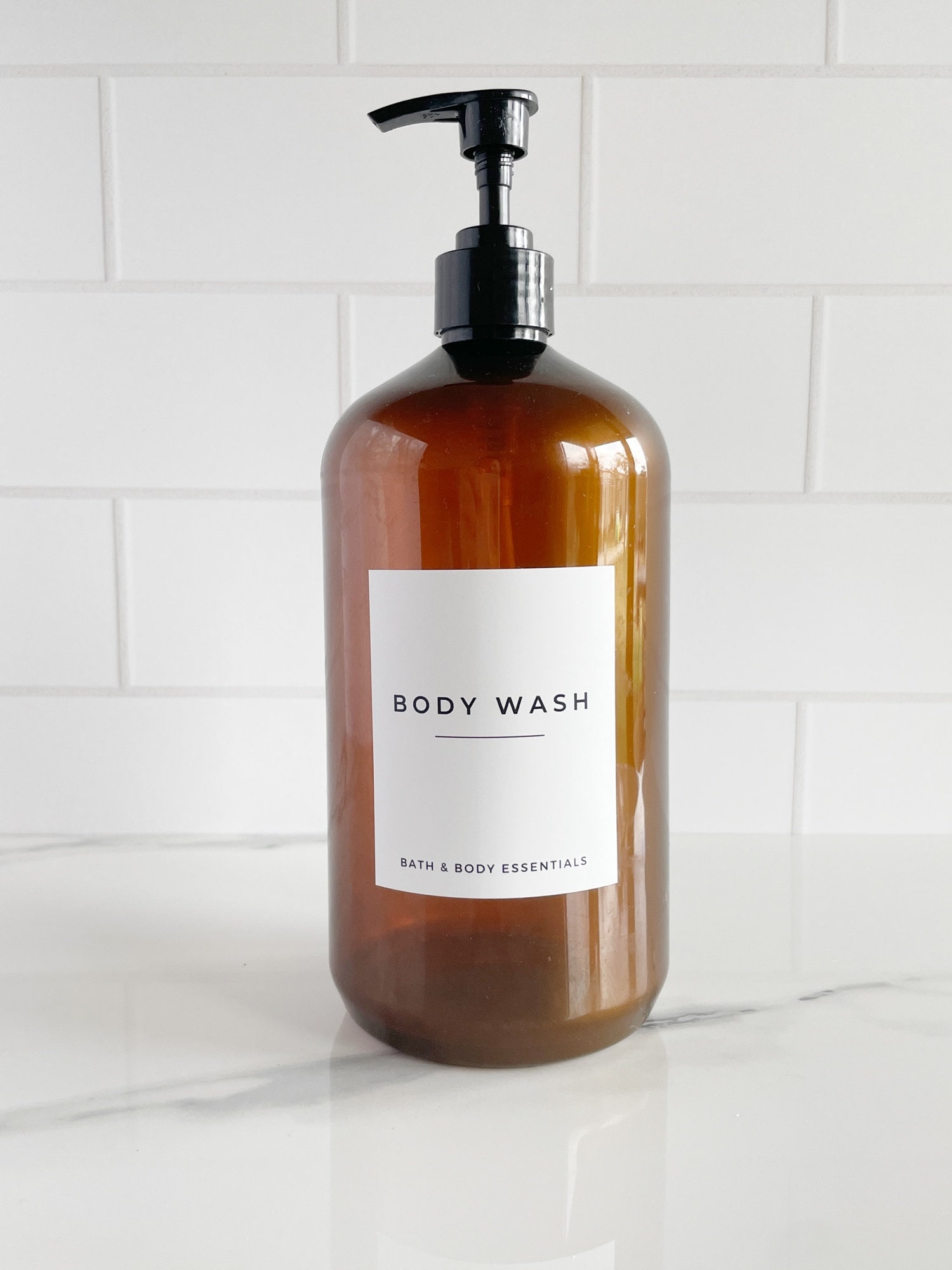 Bathroom Organization Labels Bath and Body Care Labels Water & Oil ...