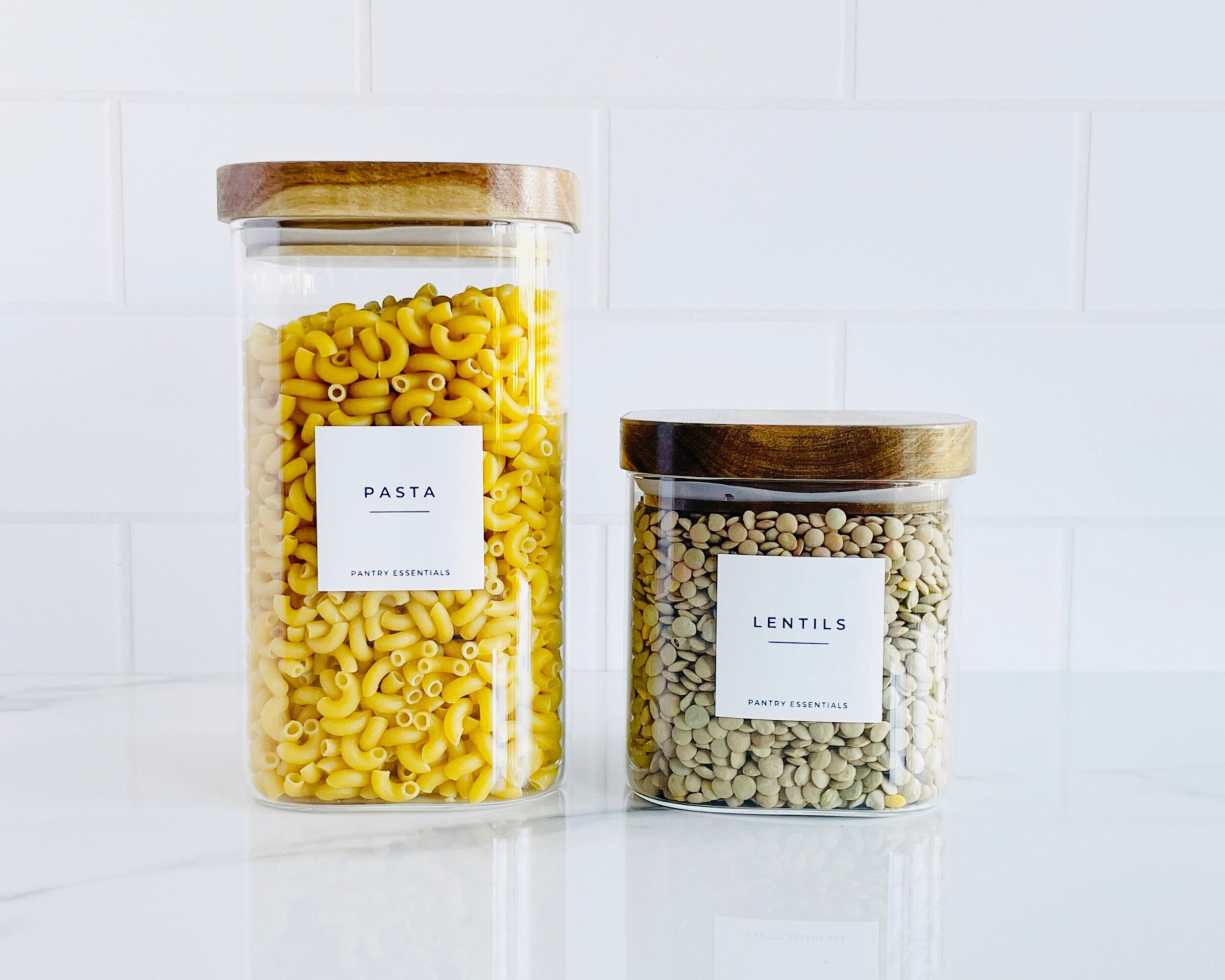 Pantry Labels Kitchen Organization Labels Water and Oil Resistant ...