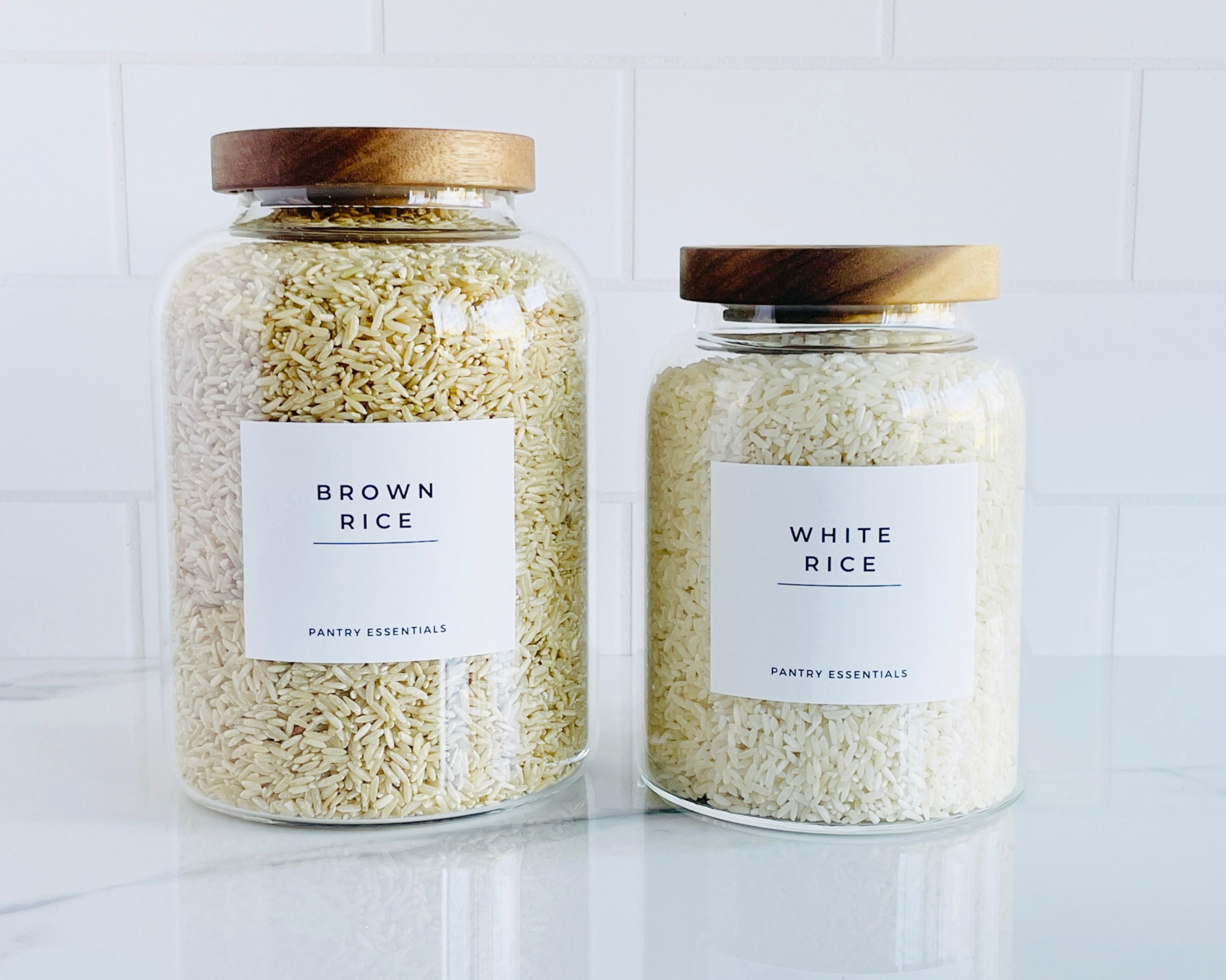 Pantry Labels Kitchen Organization Labels Water and Oil Resistant ...