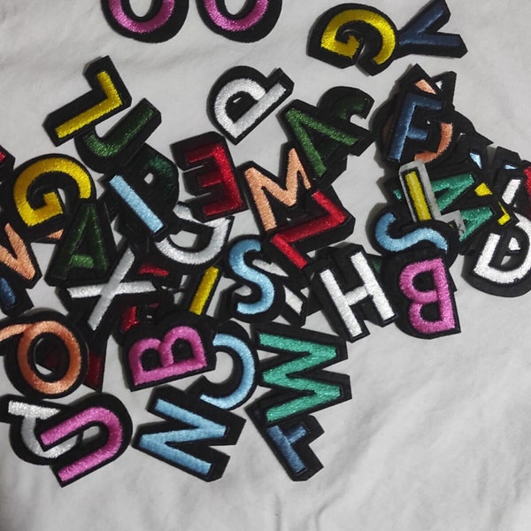 Retro alphabet stickers - Etsy Nederland