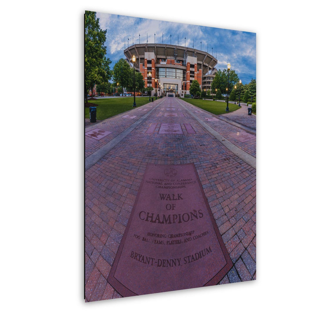 Alabama Print, Stadium Decor Tuscaloosa Alabama, Football Stadium Wall ...