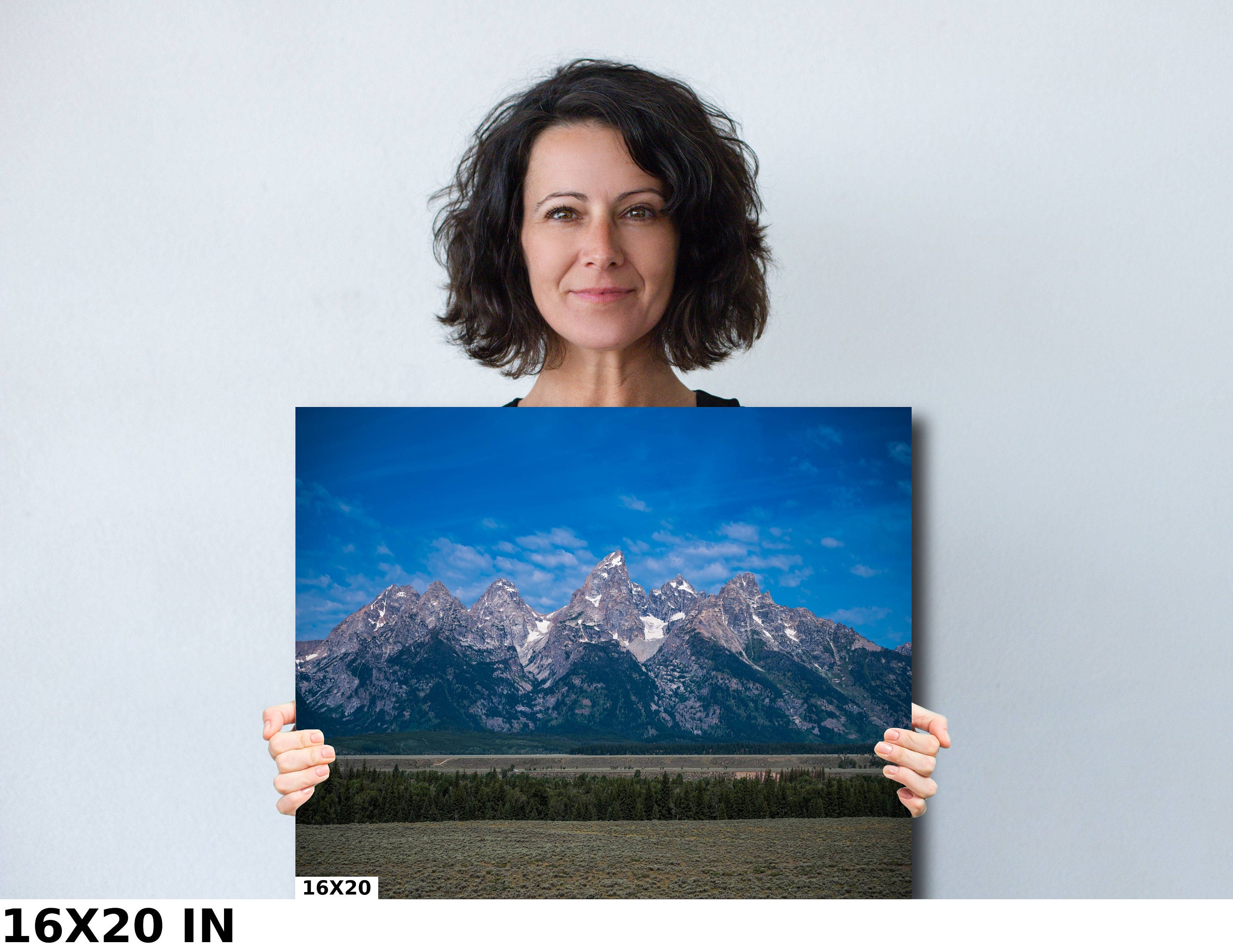The Grand Tetons, Grand Teton National Park, Wyoming Wall Art, Poster ...
