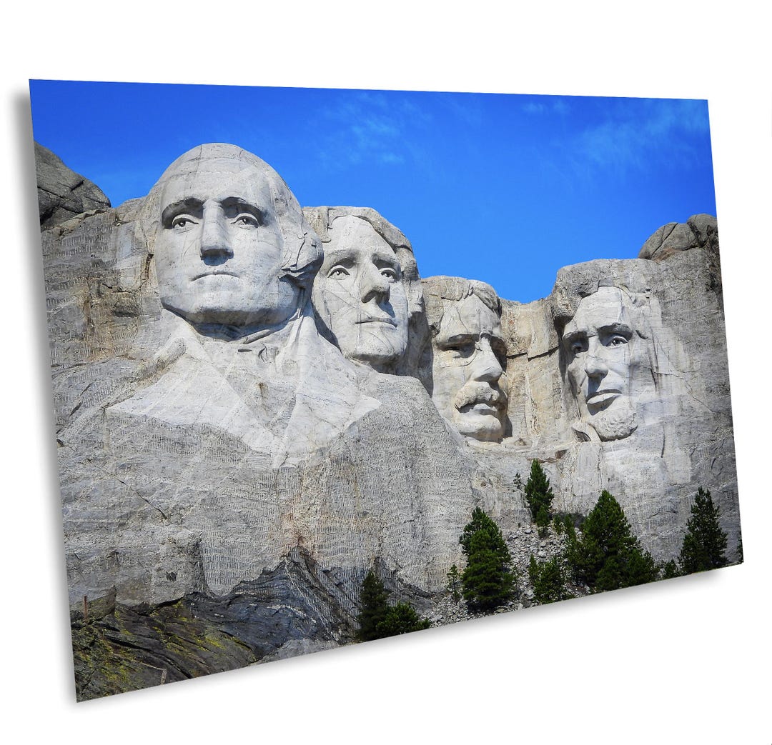 Mount Rushmore Print: South Dakota National Park Poster - Etsy