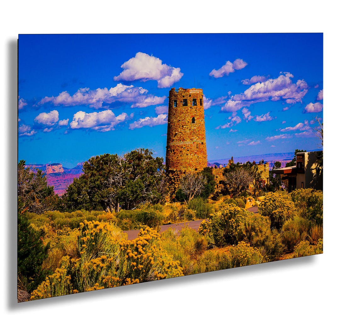 Desert View Watchtower Wall Art, "hopi Watch Tower", Grand Canyon ...