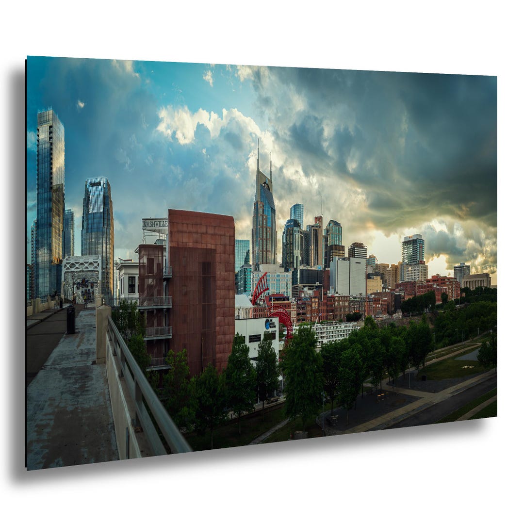 Nashville Tennessee, Architecture Wall Art, Music City Tennessee ...
