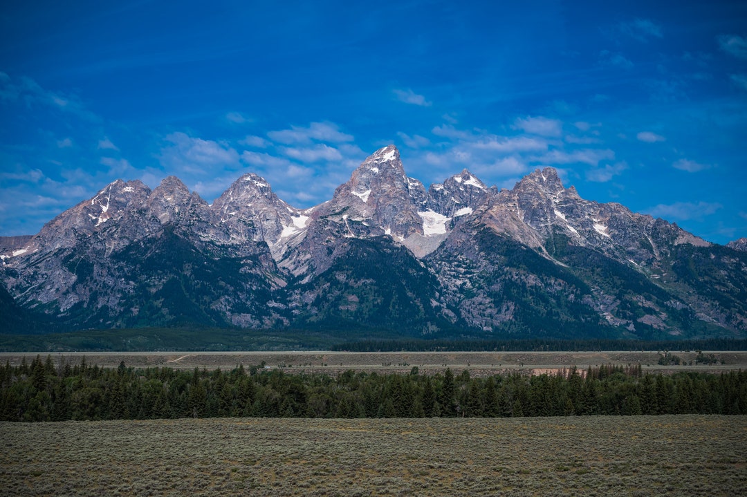 The Grand Tetons, Grand Teton National Park, Wyoming Wall Art, Poster ...