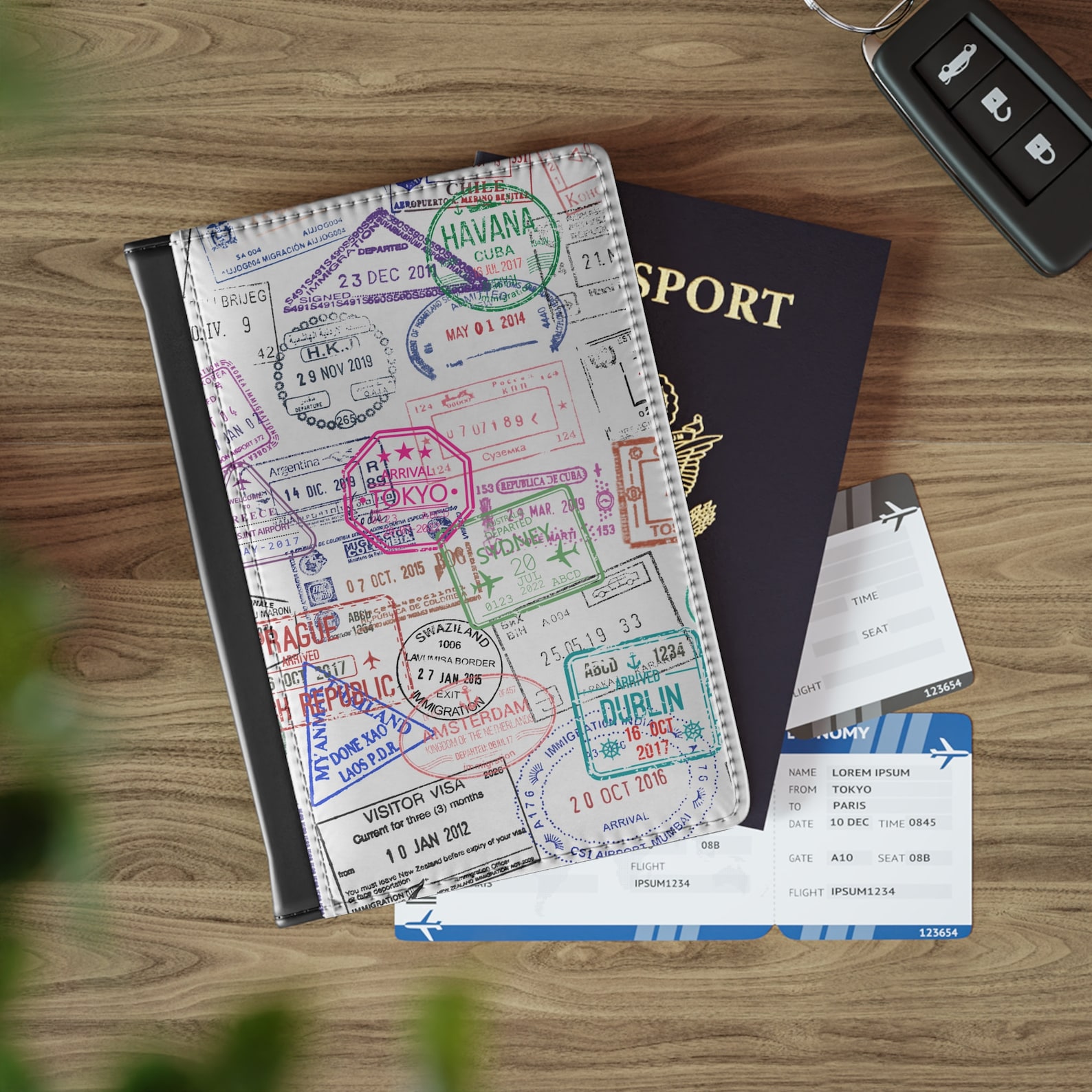 Passport Covers - Gifts for Her - Travel Accessories - Travel Memories ...