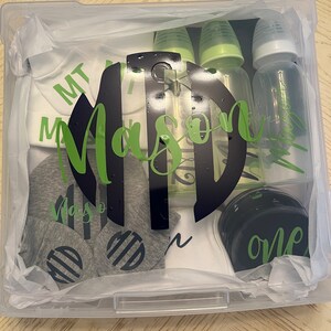 Custom Baby Box|personalized Baby Bundle|baby Shower Gift|newborn Set ...