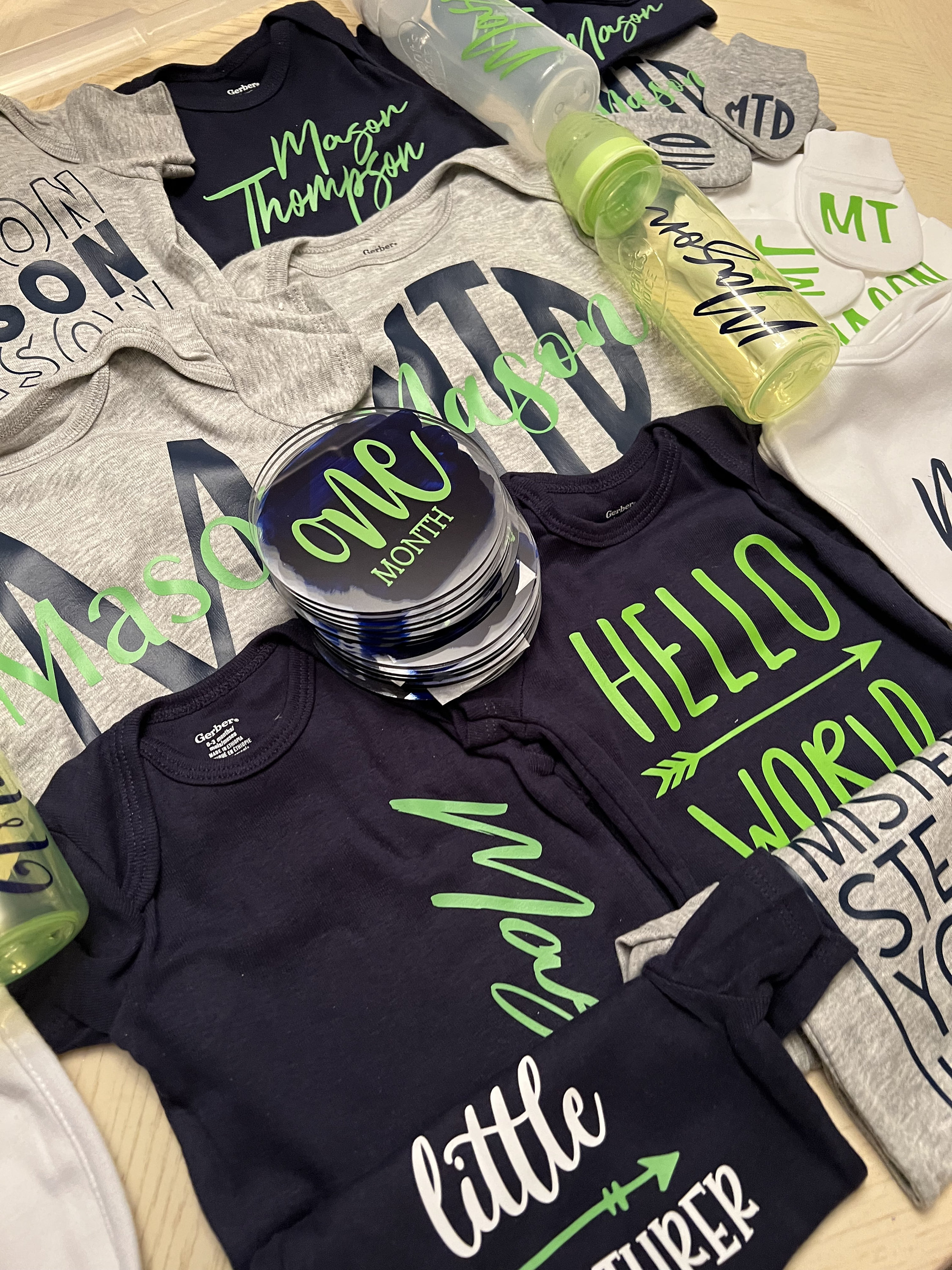 Custom Baby Box|personalized Baby Bundle|baby Shower Gift|newborn Set ...