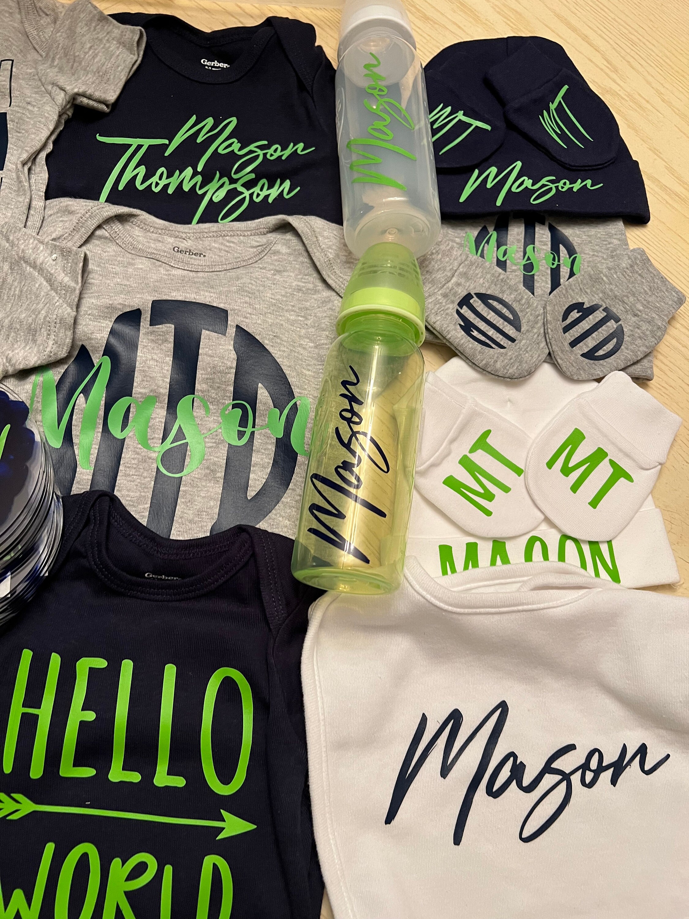 Custom Baby Box|personalized Baby Bundle|baby Shower Gift|newborn Set ...